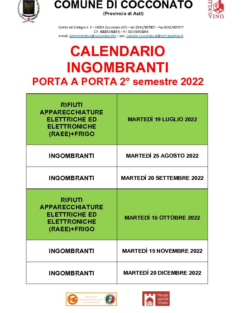 Comune di COCCONATO - sito internet istituzionale - regione Piemonte ...